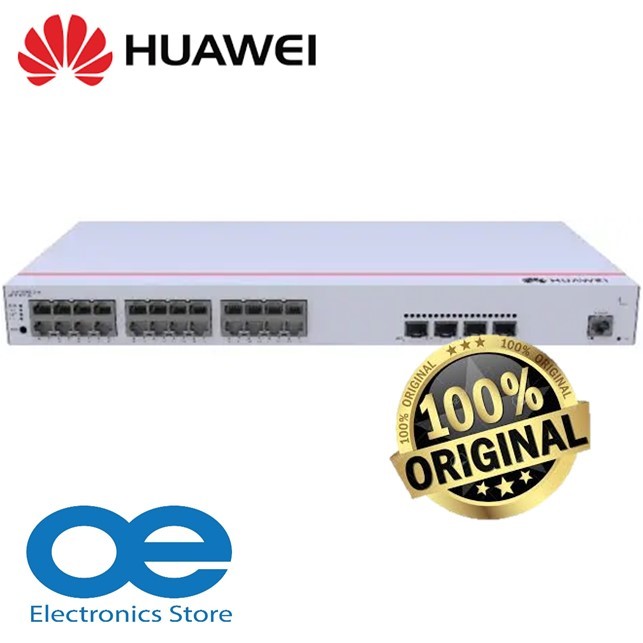 HUAWEI CloudEngine S310-24P4S Network 24 Gigabit PoE+ Ports 370W, 4x GE SFP Ports L2+ Managed ...
