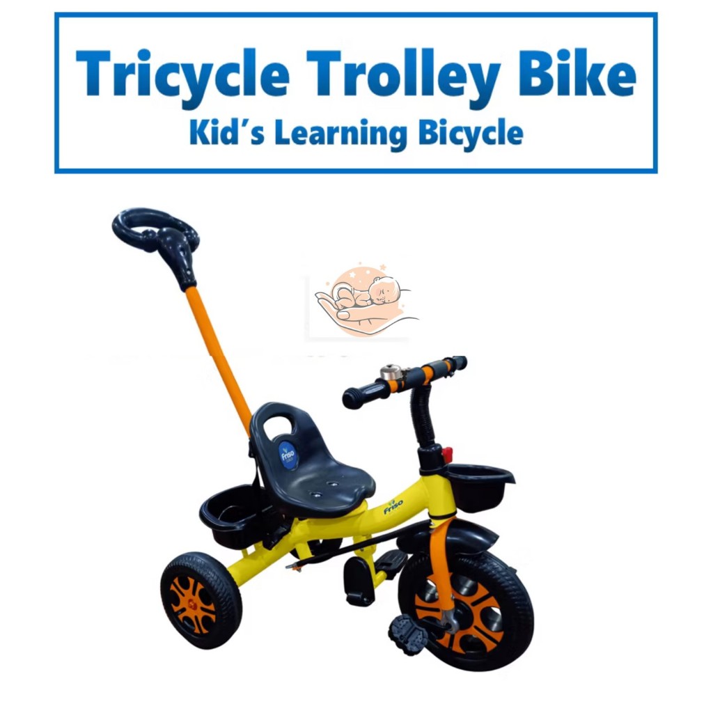 [Friso Gold] Kids Tricycle Trolley Balance Bike - Stroller Carriage ...