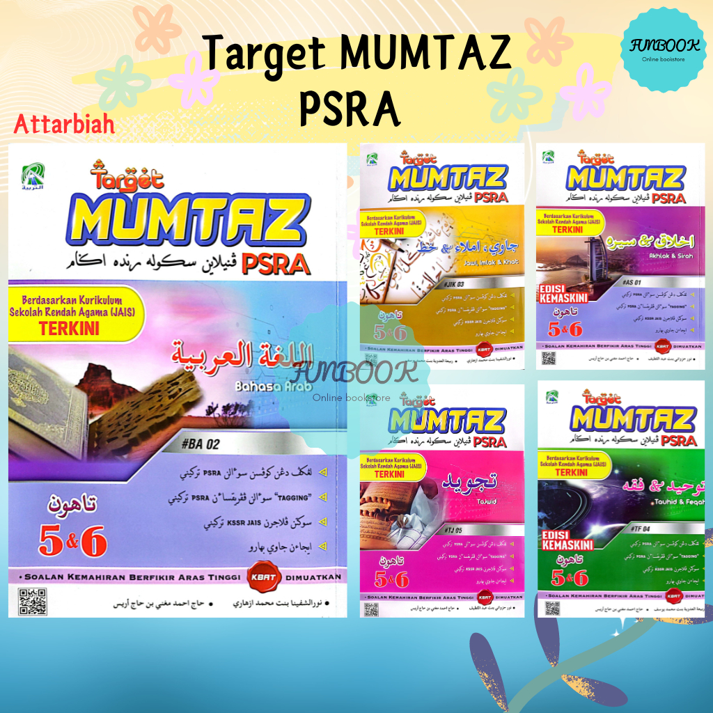 [FUNBOOK] Target MUMTAZ PSRA KSSR JAIS KBAT Tahun 5 & 6 JAIS Terkini ...
