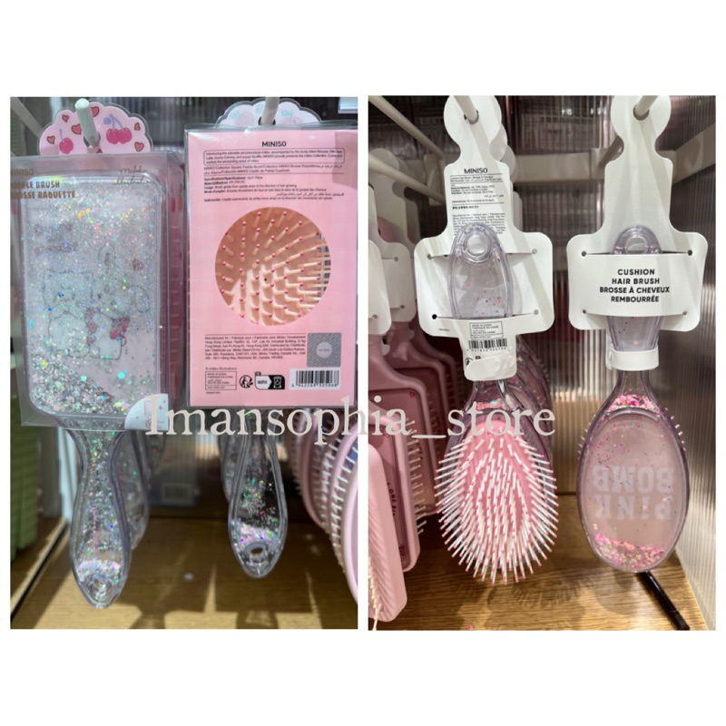 MINISO Hair Brush/Sikat Miniso | Shopee Malaysia