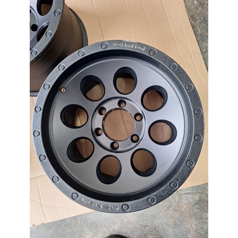 [USED]LENSO MAX1 4X4 OFFROAD WHEEL PRADO PAJERO (1set4pcs) | Shopee ...