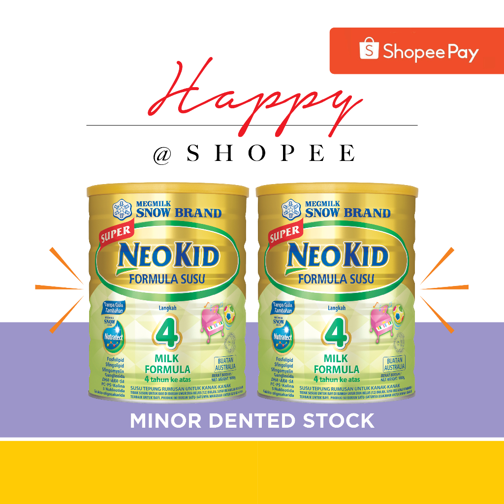 Snow Brand Super Neo Kid-Plus Step 4 Growing-Up Milk Formula (Dented ...