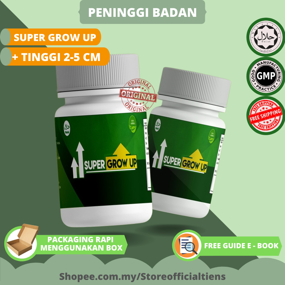 SUPER GROW UP Height Up Increase supplement peninggi badan malaysia ...