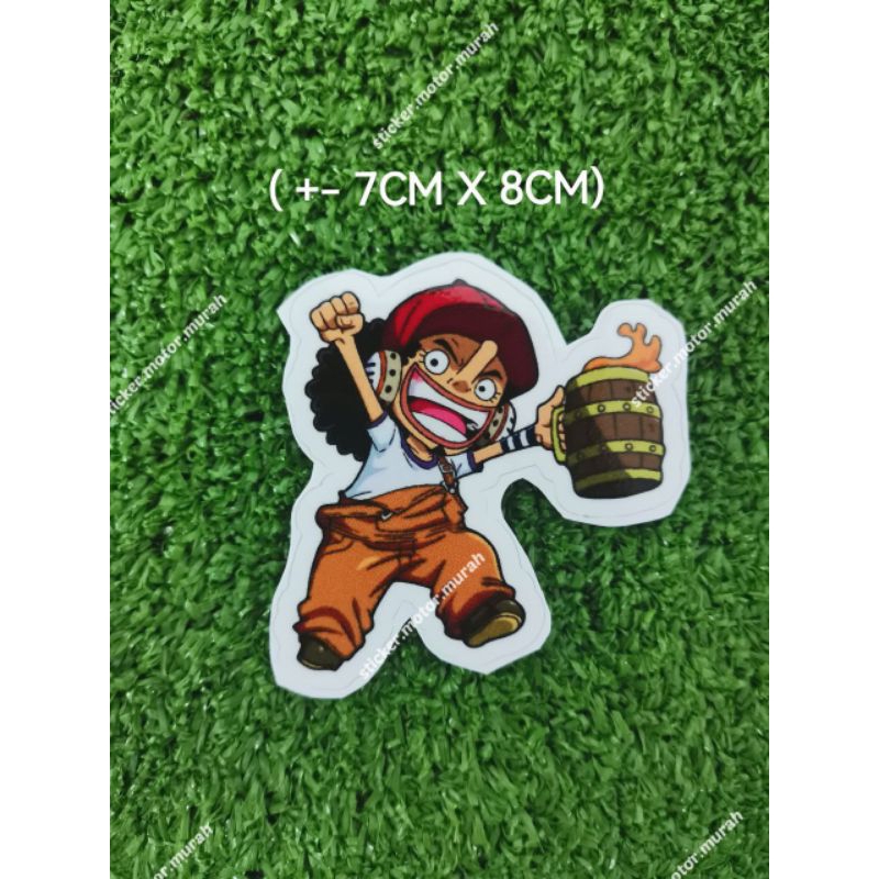 STICKER MINI USOPP ONE PIECE | Shopee Malaysia