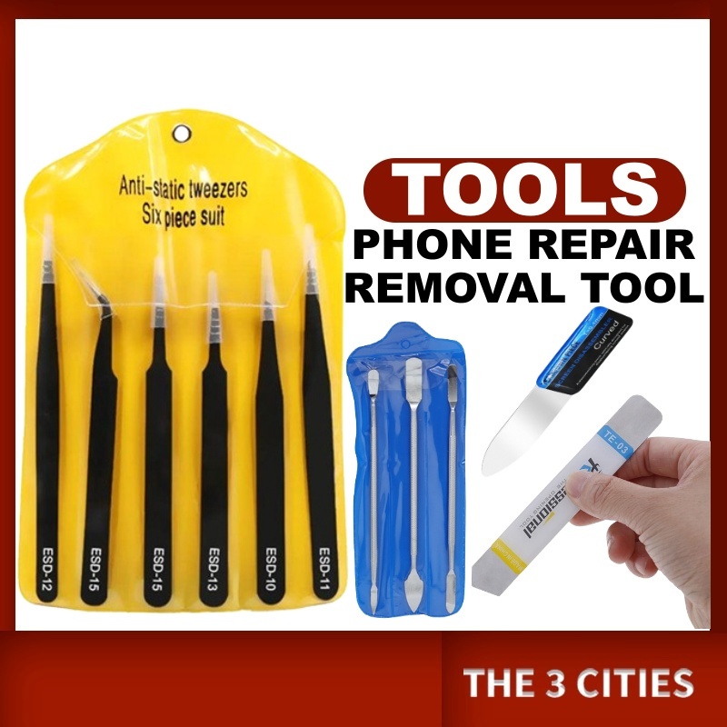 6PCS Tweezer Tools / 3PCS Crowbar Tools / 1PCS Crowbar Tool TE03 / 0 ...