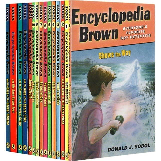 Encyclopedia Brown Set (15 Books) | Shopee Malaysia