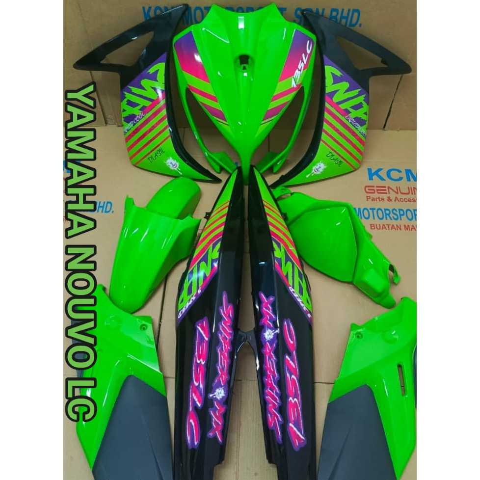 COVERSET YAMAHA NOUVO LC 20TH ANNIVERSARY / SCUTTER NOUVO LC DESIGN ...