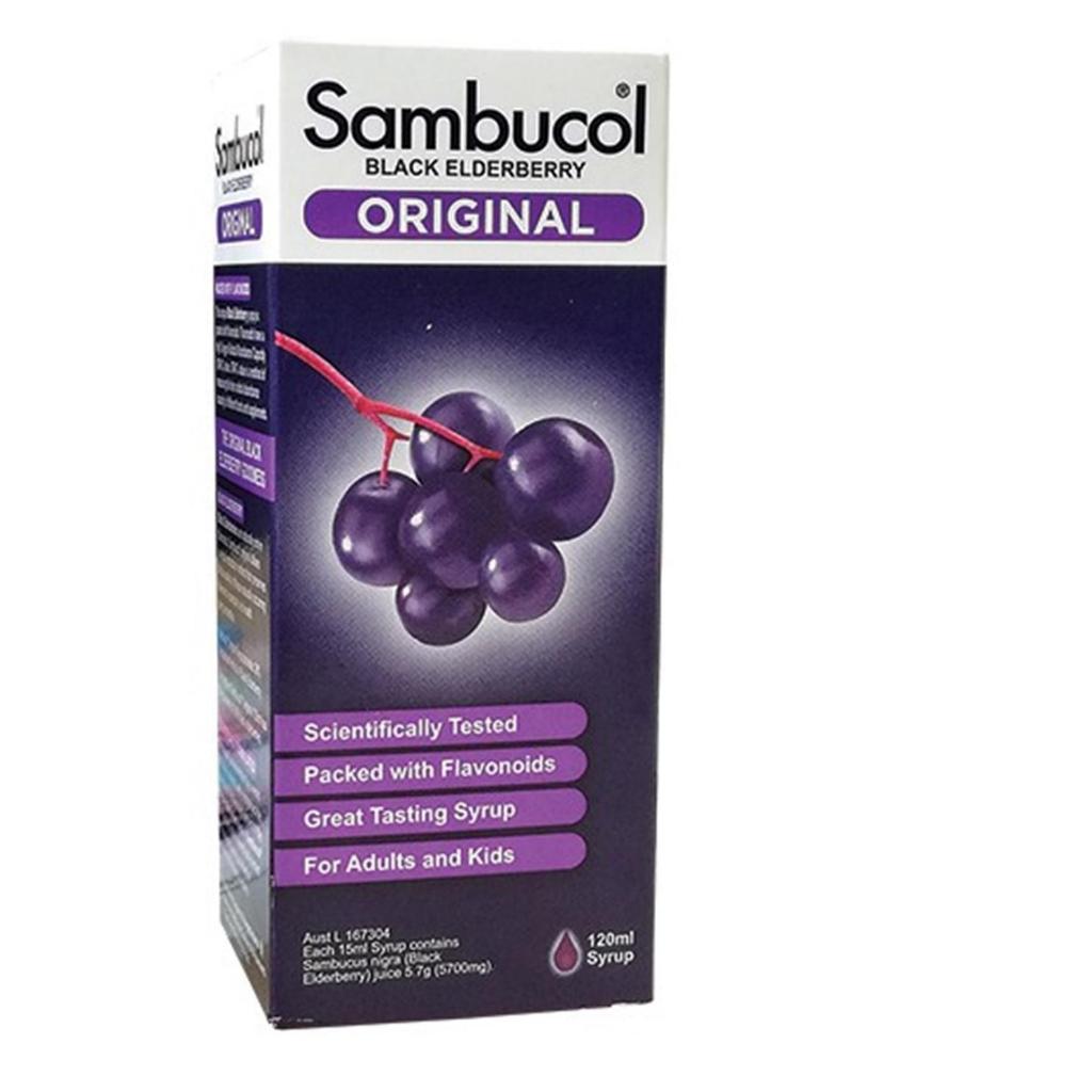 Sambucol Black Elderberry Original Syrup 120ml | Shopee Malaysia