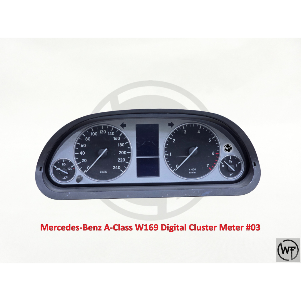 Mercedes-Benz A-Class W169 A170 A200 Digital Cluster Meter | Shopee ...