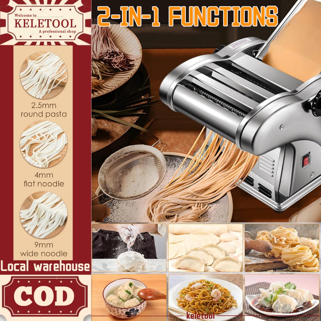 Electric Noodle Mill Cracker Onion Cake Noodle Machine Electric Pasta ...