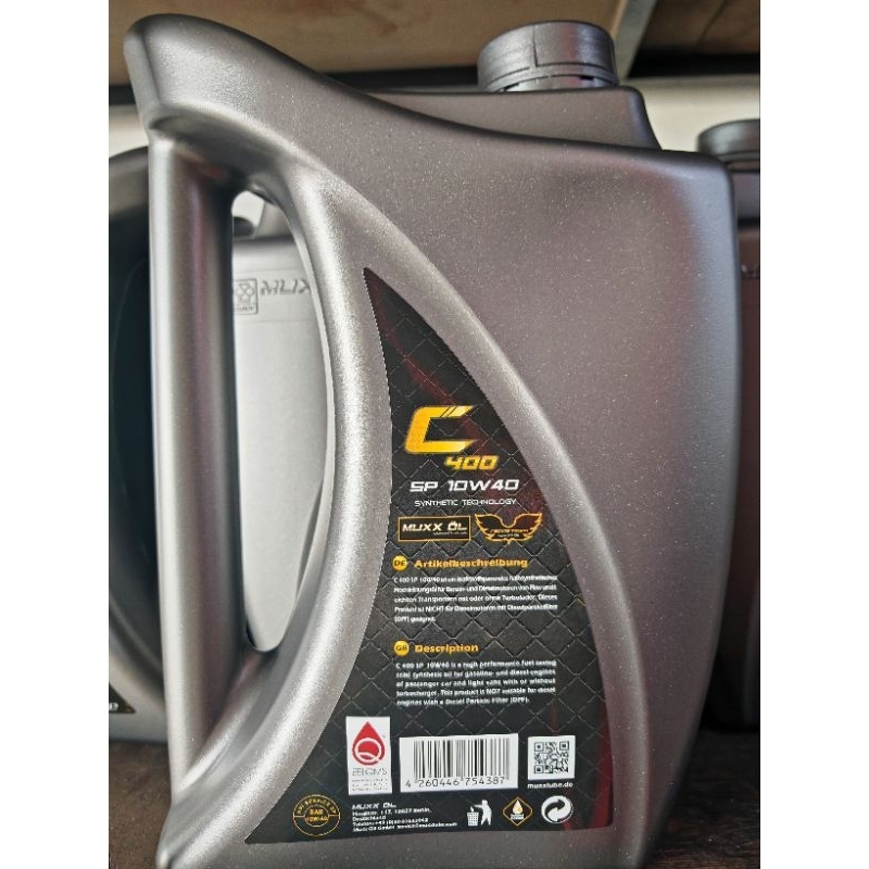 Muxx oil C400 SP10w40 Semi Synthetic | Shopee Malaysia