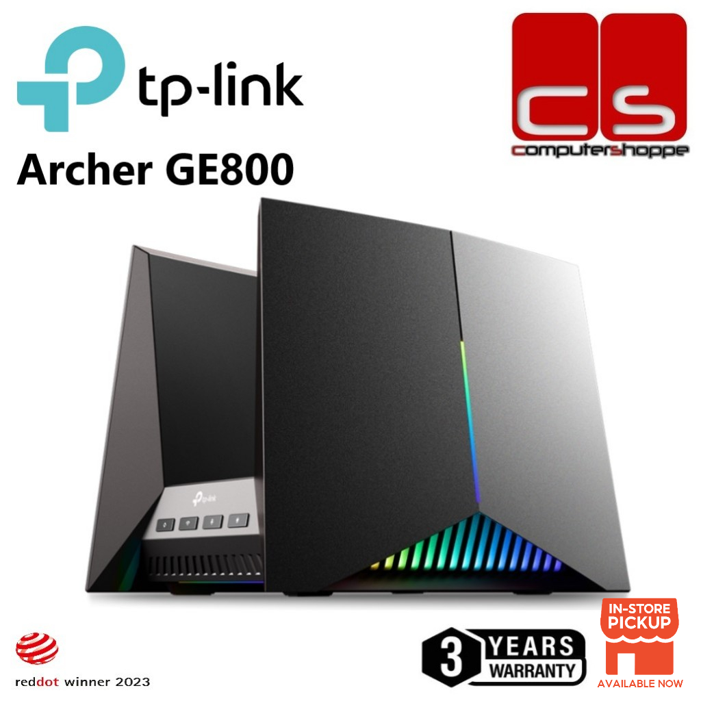 TP-Link Archer GE800 BE19000 Tri-Band Wi-Fi 7 Gaming Router | Shopee ...