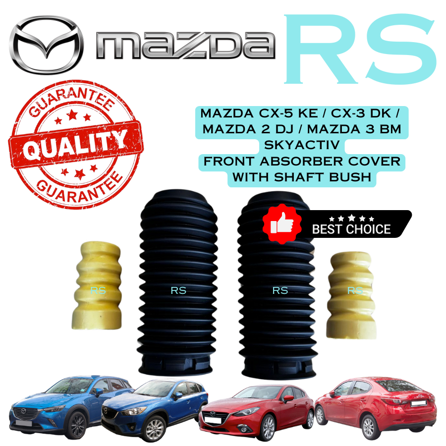 Mazda Cx5 / CX-5 KE, Cx3 / CX-3 DK, Mazda 2 DJ, Mazda 3 BM Skyactiv Front / Rear Absorber Cover ...