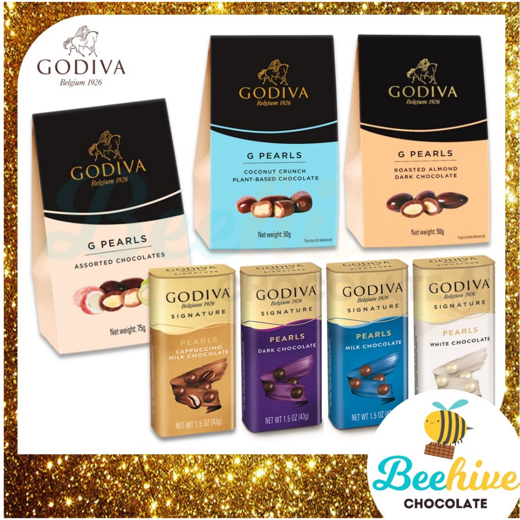Godiva Pearls Milk Chocolate 43g - 75g | Shopee Malaysia