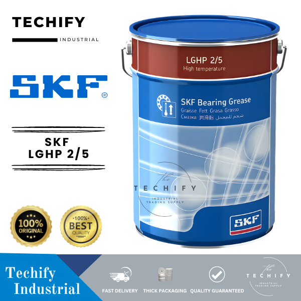SKF LGHP 2/5 Bearing Grease (5KG) Blue Colour High Temperature Grease 100% ORIGINAL SKF | Shopee ...