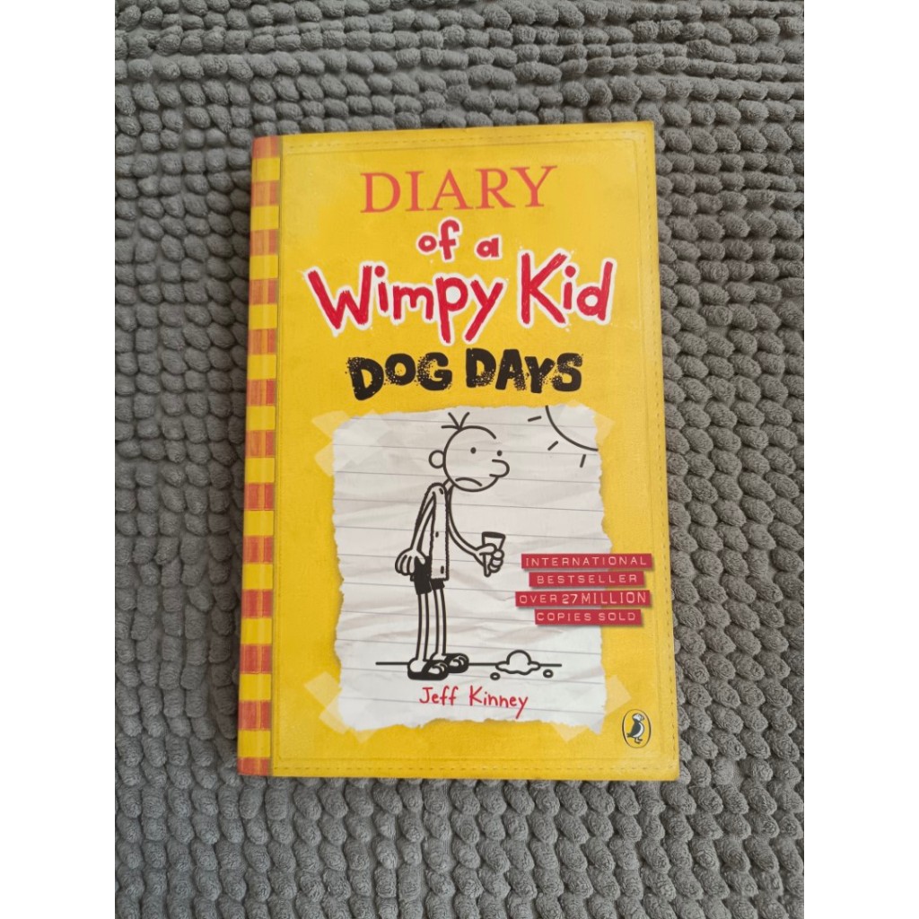 Dog Days (Diary of a Wimpy Kid #4) by Jeff Kinney [Preloved] Fiction ...
