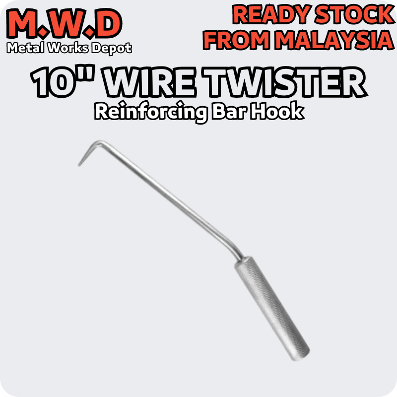 10” Reinforcing Bar Tieing-Up Hook Rebar Wire Tie Tool Tie-Up Hook ...