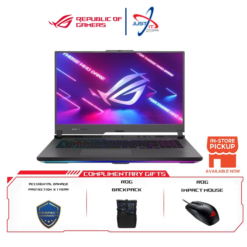 ASUS ROG Strix G17 2024 G713P-ILL108W (R9-7945HX/32GB RAM/1TB SSD/RTX ...