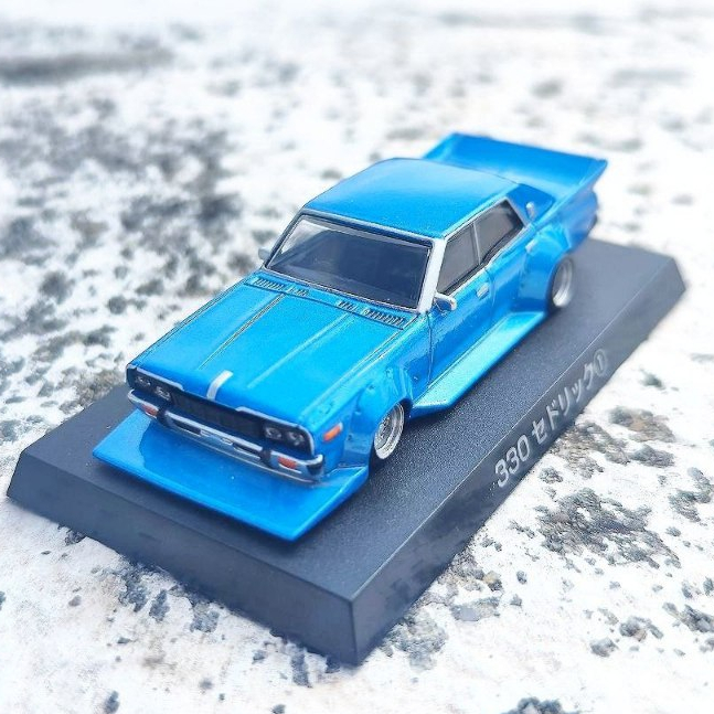 AOSHIMA GRACHAN 330 Nissan Cedric Blue Bosozoku Style | Mint Unsealed ...
