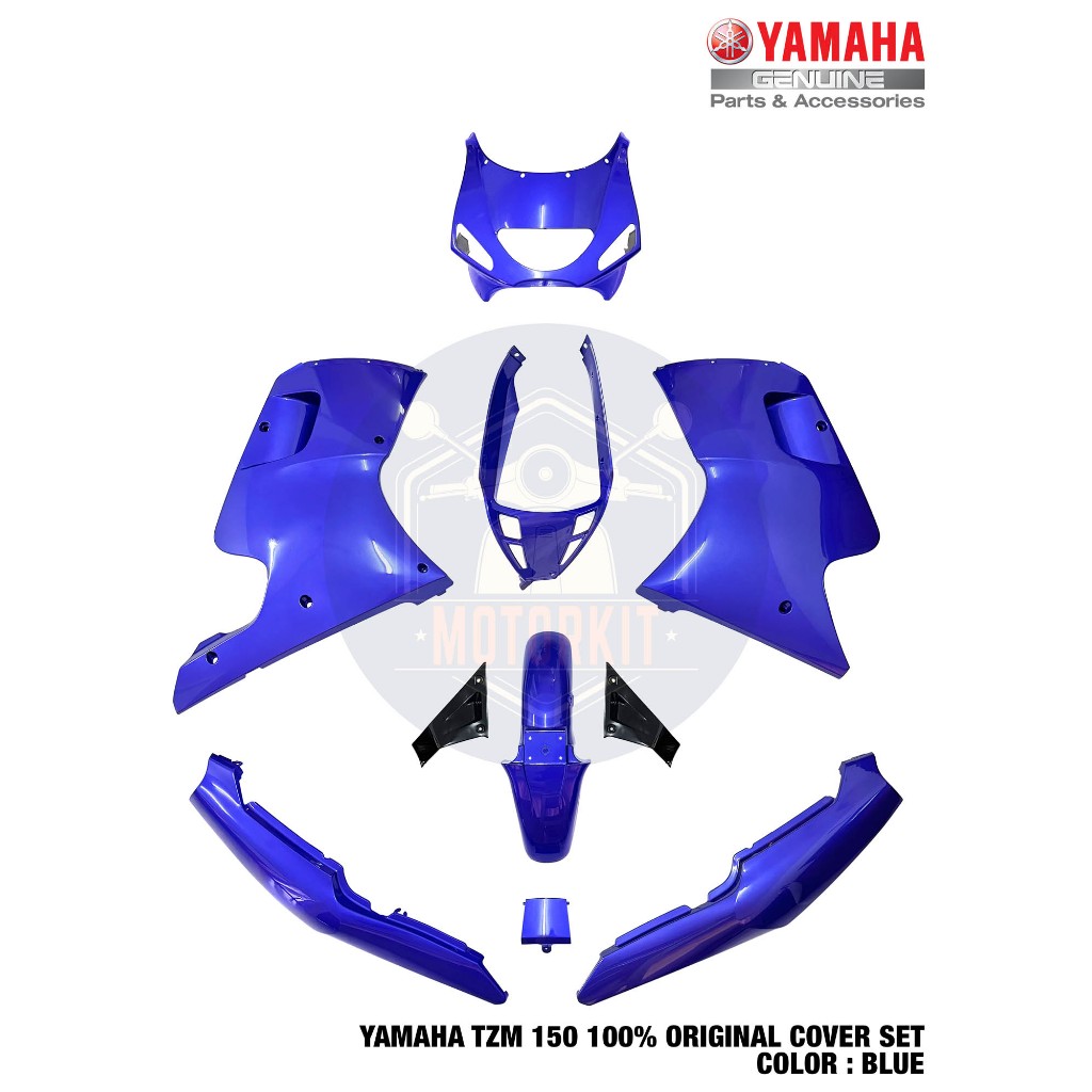 YAMAHA TZM 150 TZM150 100% ORIGINAL BODY COVER SET COVERSET 4HF-F0000 ...