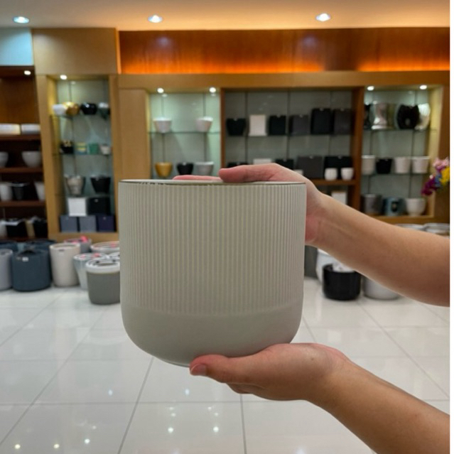 QKD 🎁READY STOCK🎁 Indoor (No Hole) Modern Ceramic Vase Pasu Bunga Home ...