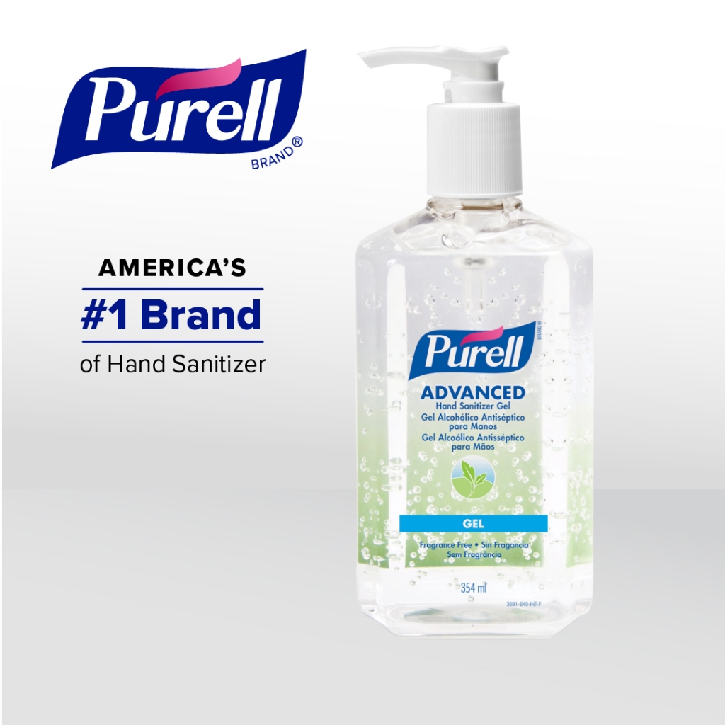 Purell Advanced Instant Hand Sanitizer Gel (Fragrance Free) - 12 fl oz ...