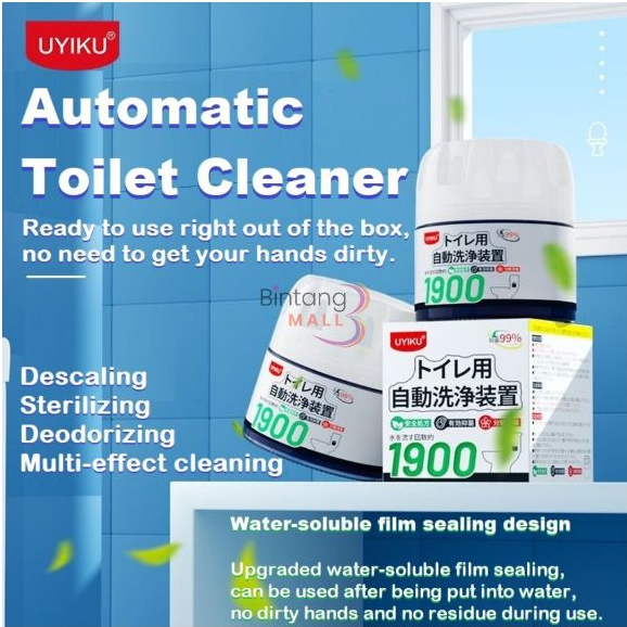 UYIKU - Japan 99% Antibacterial Toilet Flush Cleaner, Deodorant Odor ...