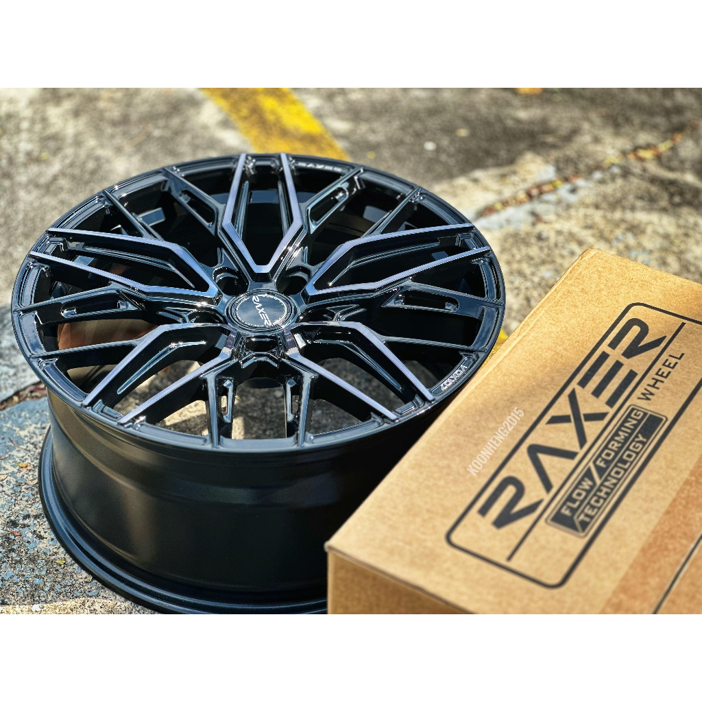 New Car Sport Rim RAXER WHEELS VOX107 with Flow Forming Technology 18x8.5J 5x113 ET42 Tinted ...
