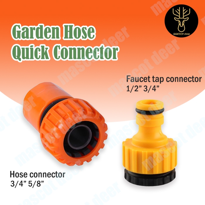 Garden Hose Quick Connector/ Faucet Adapter/ Tap Connector/ Pipe ...