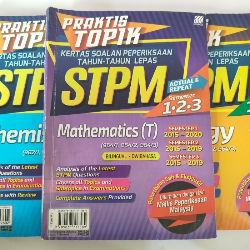 [2015-2020] STPM PAST YEAR PAPER Kertas Soalan STPM Tahun Lepas Sem 1 2 ...