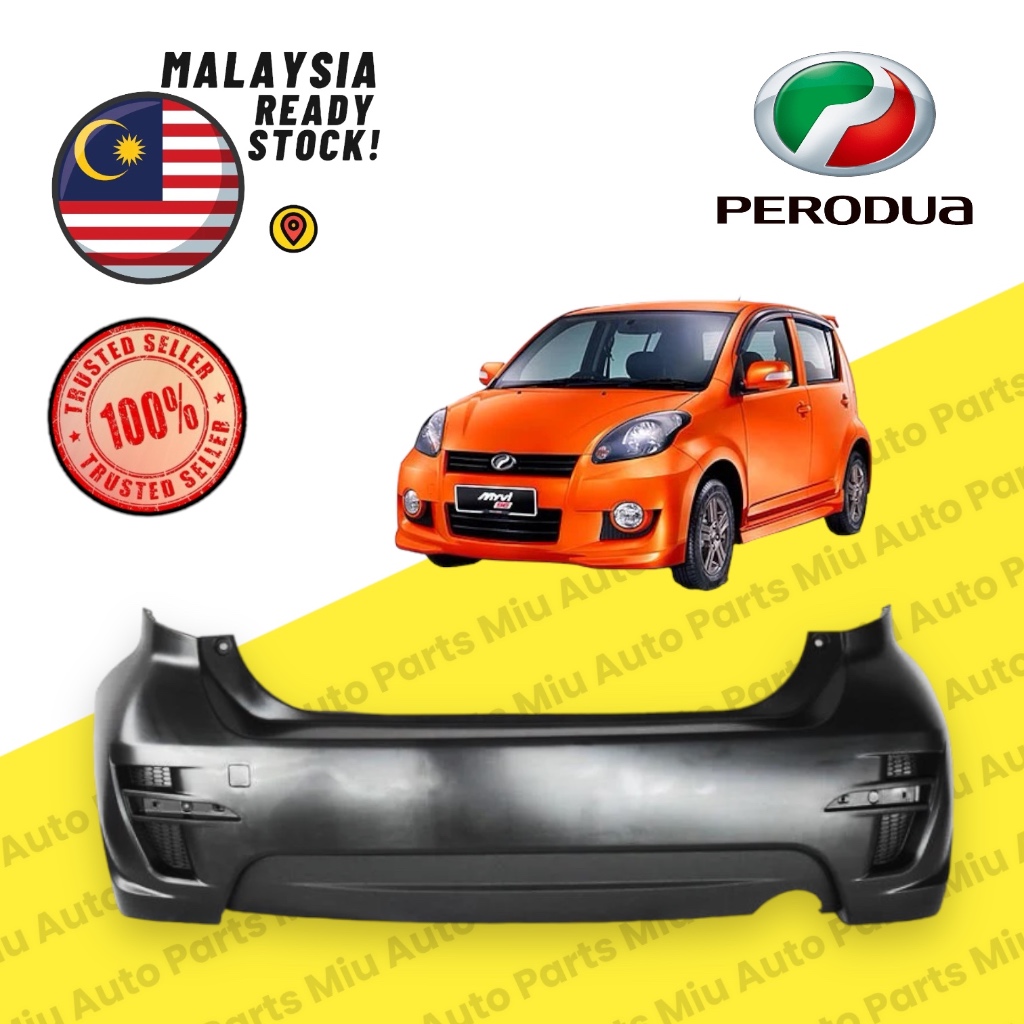 PERODUA MYVI SE 2008 REAR BUMPER | Shopee Malaysia