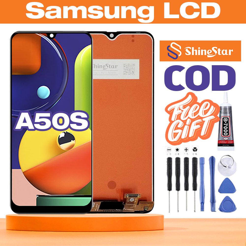 ShineStar ORIGINAL LCD Display for Samsung A50S Glass Touch Screen ...
