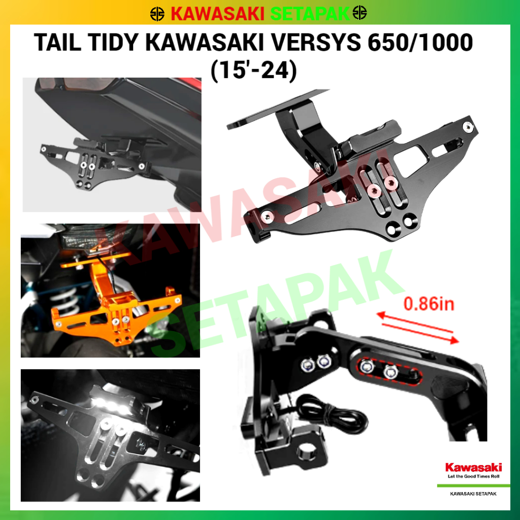 TAIL TIDY KAWASAKI VERSYS 650 / VERSYS 1000 (15'-24') | Shopee Malaysia