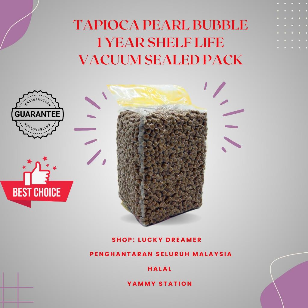 HALAL BLACK BUBBLE TAPIOCA PEARL BOBA - 3KG | YAMMY STATION | STOCK ...