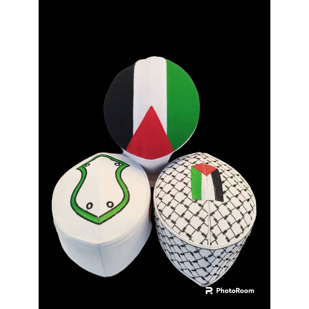 Kopiah Palestine Original Terbaik Kualiti Tinggi 100% Asli Dari ...