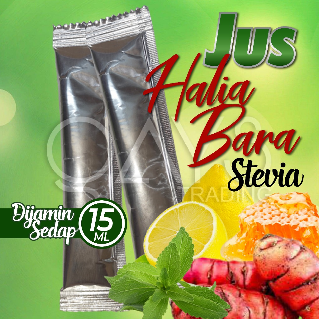 Lelong B3 Jus Halia Bara Stevia Brand Popular & Sedap | Shopee Malaysia