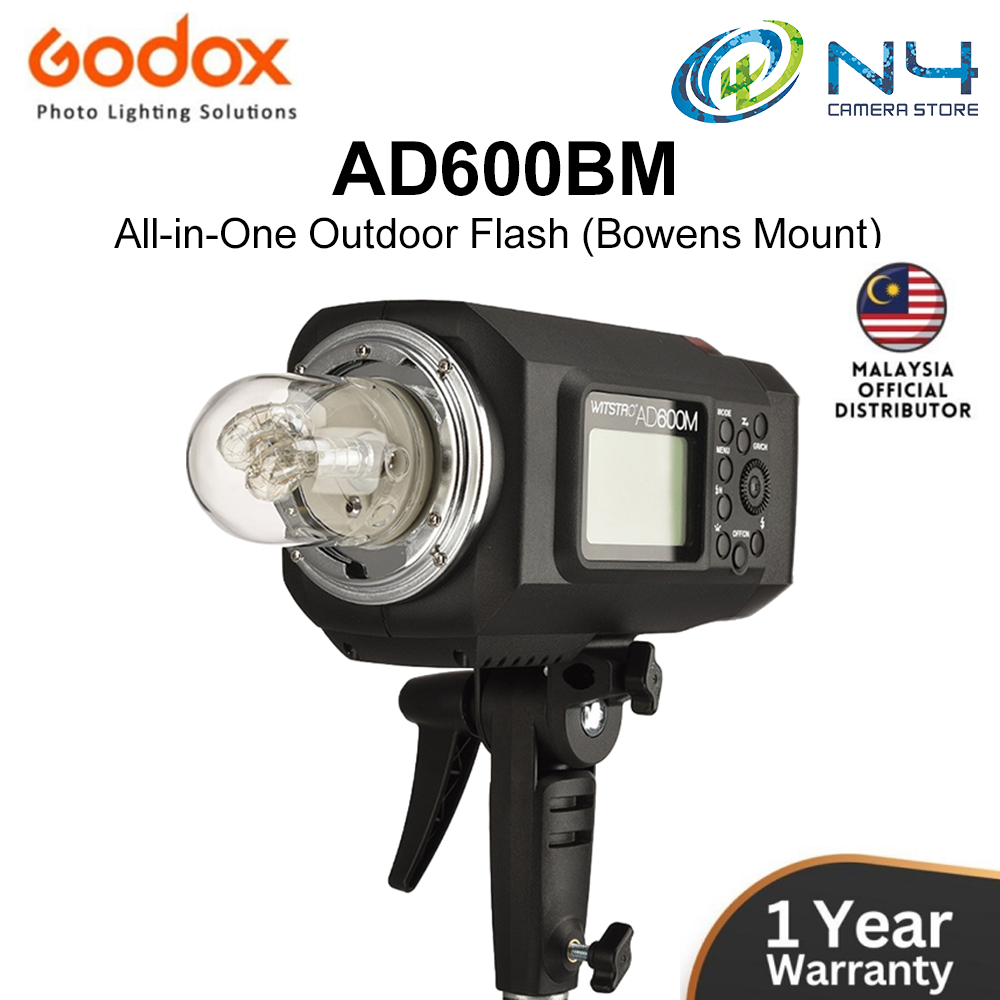 Godox AD600BM 600Ws GN87 High Speed Sync Outdoor Flash Strobe Light ...