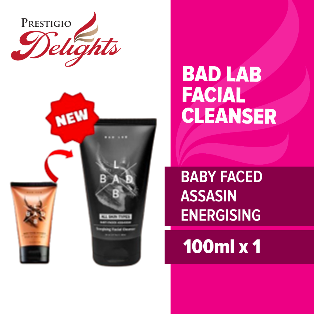 Bad Lab Baby-Faced Assassin Energising Facial Cleanser 100ml (0266 ...