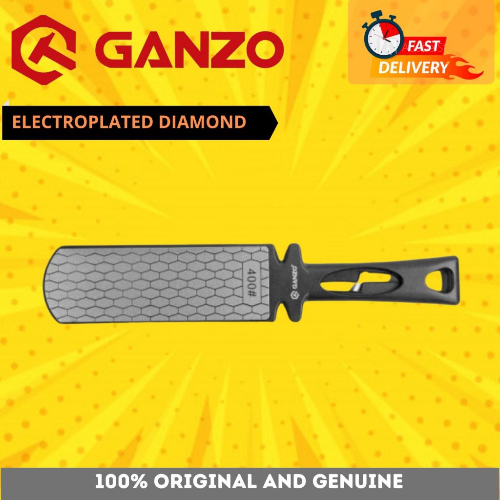 🔥100% ORIGINAL🔥 Ganzo ProSharp Diamond Ceramic Sharpener | Shopee Malaysia