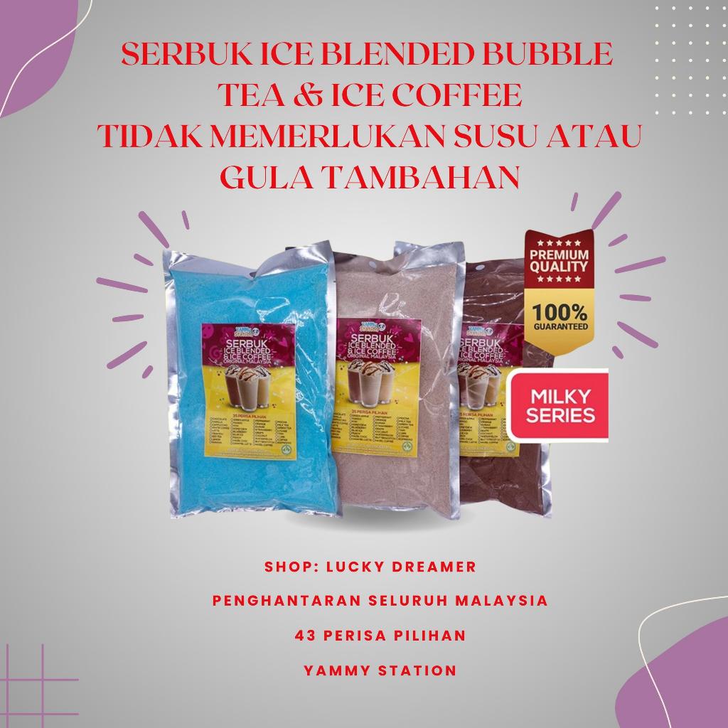 Serbuk Bubble Milk Tea, Ice Coffee, Ice Blended (1KG) - Milky Series ...