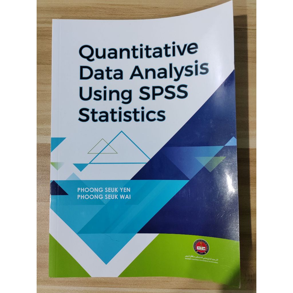 QUANTITATIVE DATA ANALYSIS USING SPSS STATISTICS | Shopee Malaysia