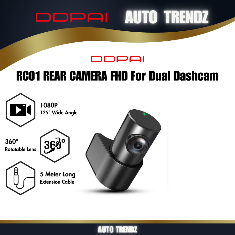 [READY STOCK] DDPAI RC1 Rear Camera is for DDPAI Dual Channel Dashcam ...