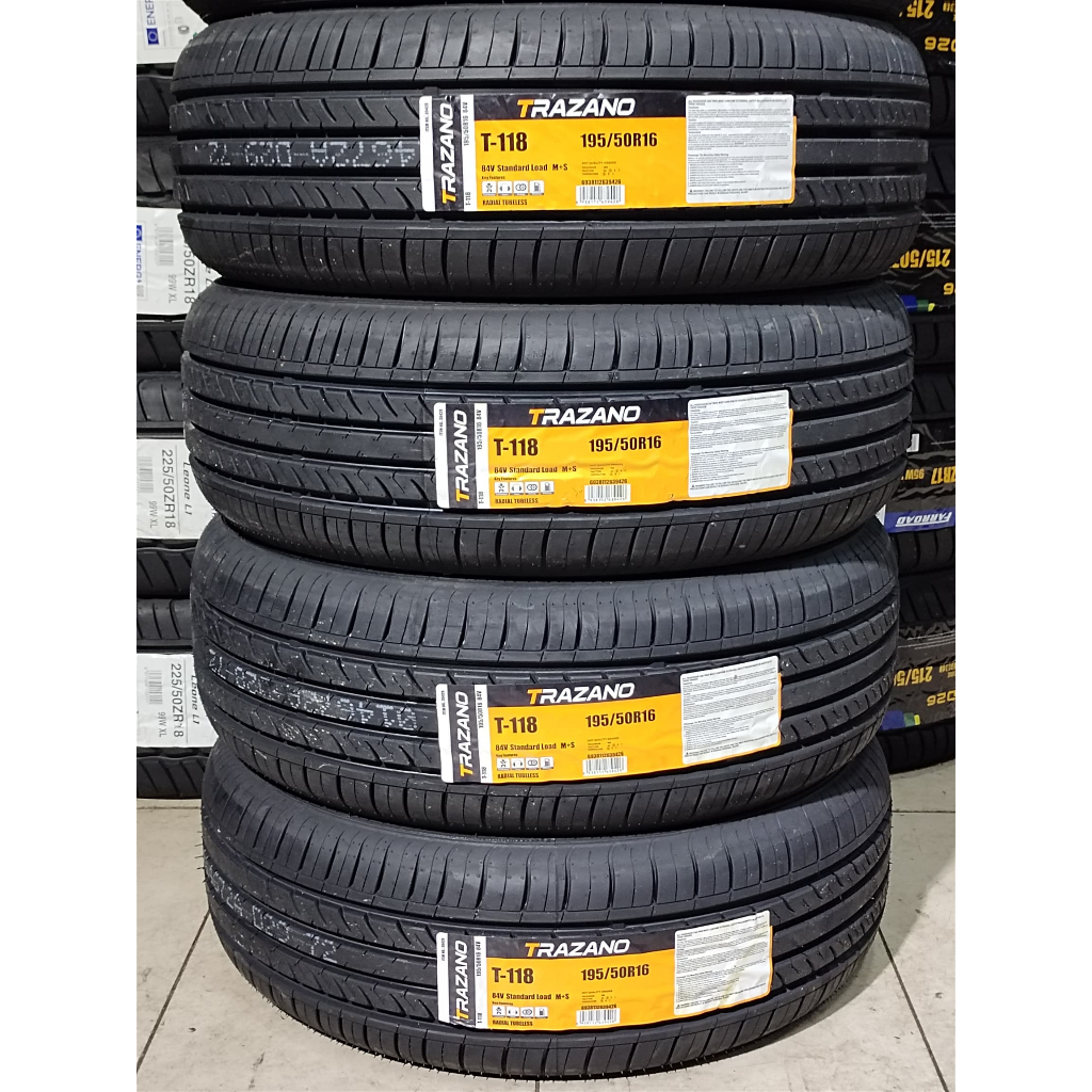 195/50/16 Trazano T-118 Tyre Tayar | Shopee Malaysia