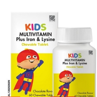 Ready Stock Quantum Kids Multivitamin Plus Iron & Lysine Chewable ...