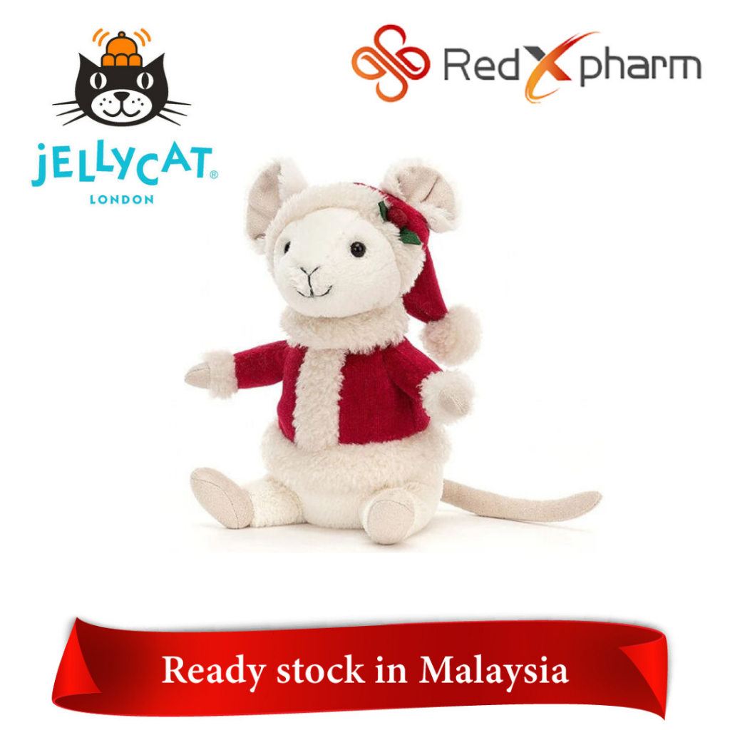 Original Jellycat Merry Mouse (Ready Stock) | Shopee Malaysia
