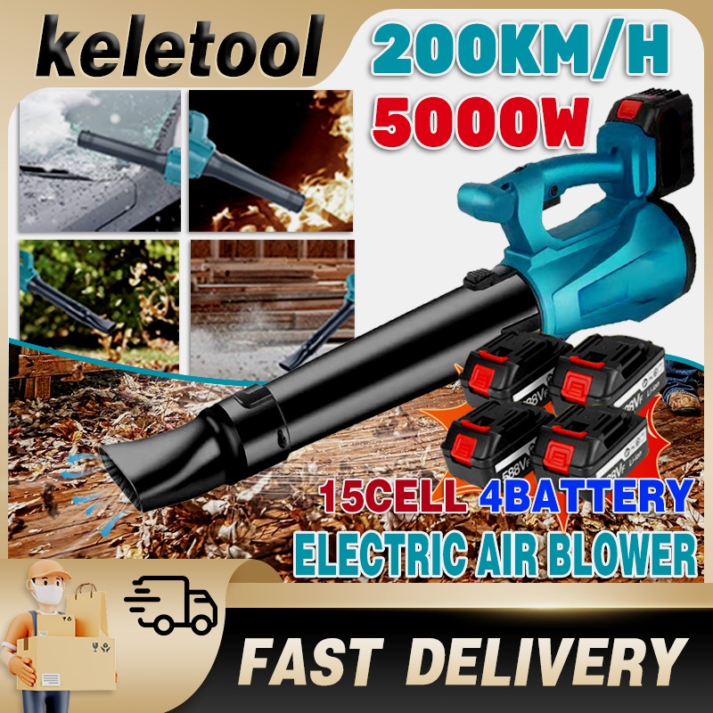 Blower angin 5000W 6 Speed Industry Cordless Blower Vacuums Motorized ...