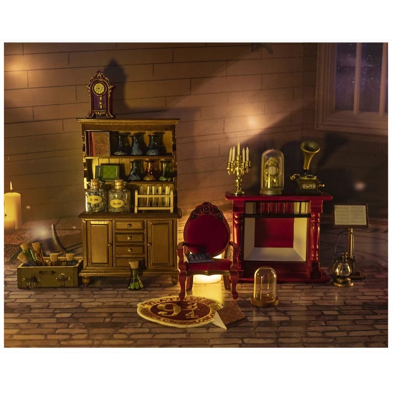 🔮【Miniature Props】Harry Potter Secret Castle Magical Magic World Figure ...