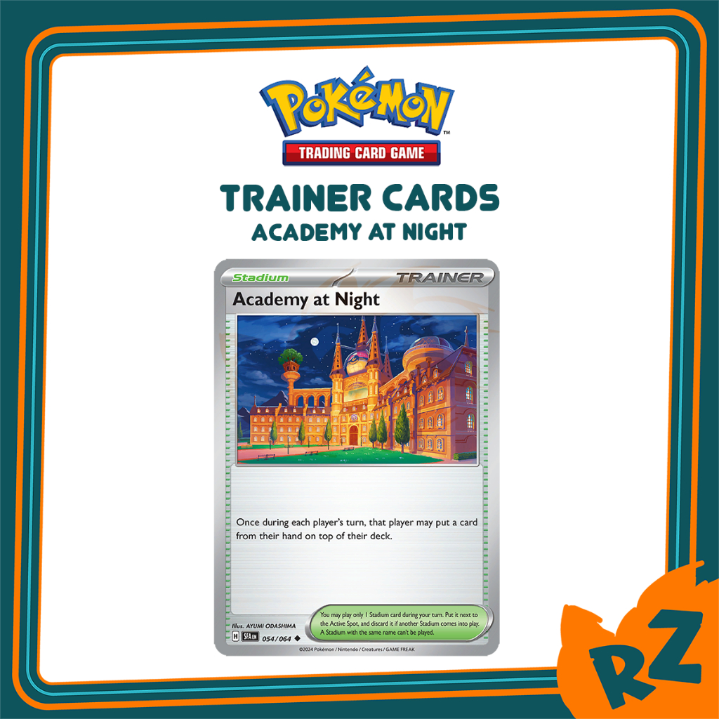 [Original] Pokemon TCG Card Academy at Night Stadium Trainer Singles ...