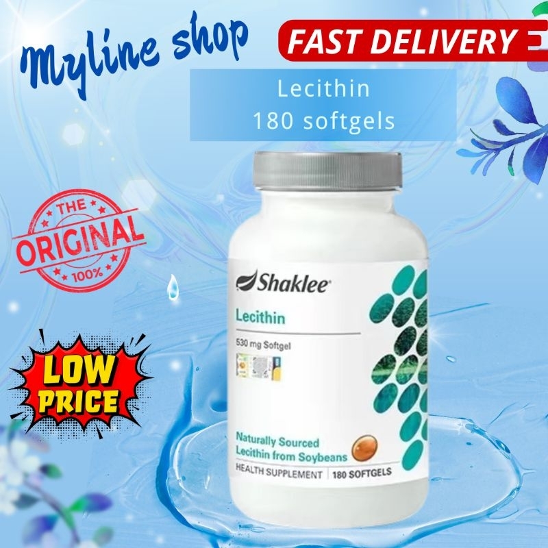 🔥New STOCK🔥Original Shaklee Lecithin 180 Softgels | Shopee Malaysia