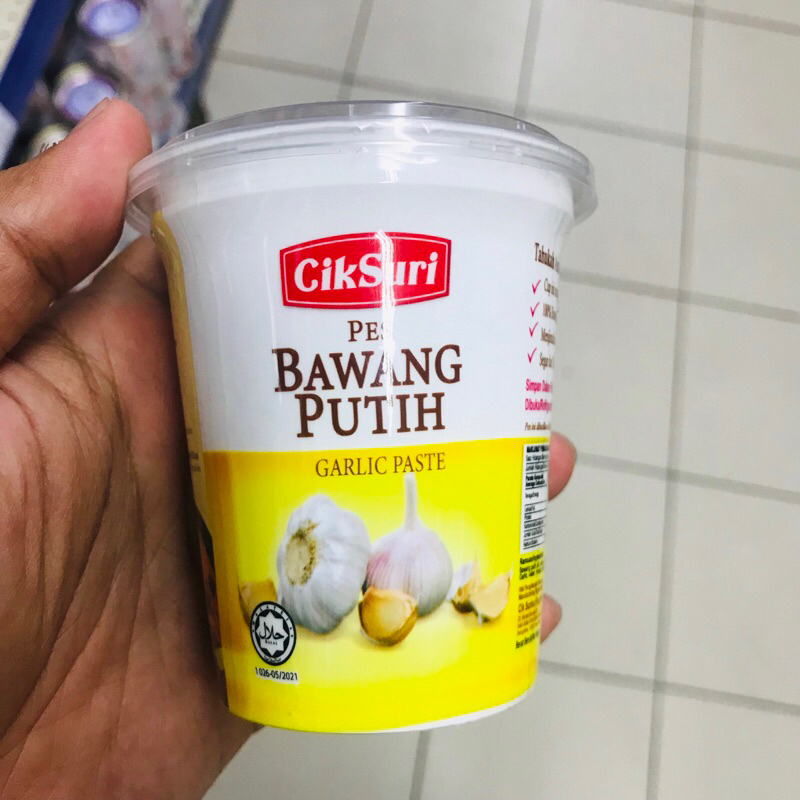 Cik Suri Pes Bawang Putih Garlic Paste Halal 200gm | Shopee Malaysia